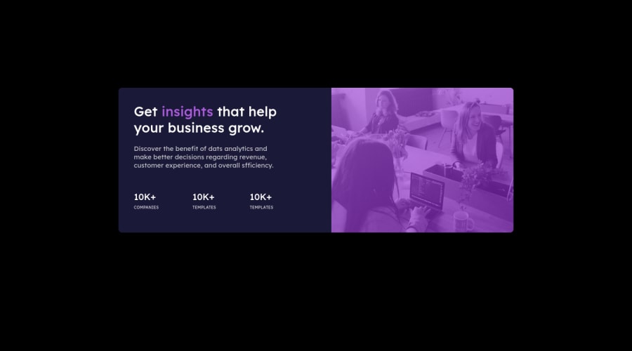 Frontend Mentor Responsive Stats Review With Html And Css Coding