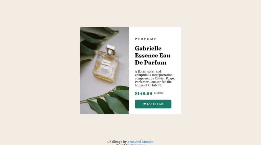 Frontend Mentor Html And Css Flexbox Coding Challenge Solution