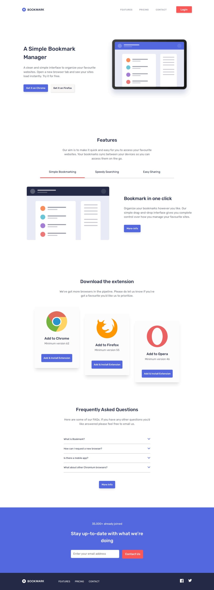Frontend Mentor Mobile First Solution Using Html Css And Javascript
