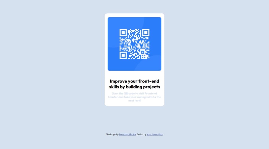 Frontend Mentor Flexbox Coding Challenge Solution