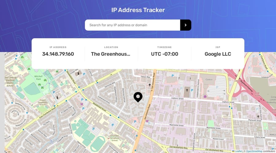 Frontend Mentor Responsive Ip Address Tracker Using React Vite And