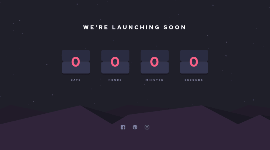 Frontend Mentor Launch Countdown Timer With Vue 3 Coding Challenge