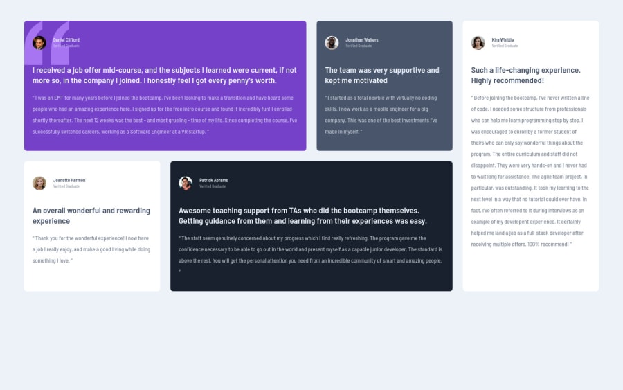 Frontend Mentor Responsive Website With Css Grid Coding Challenge Solution