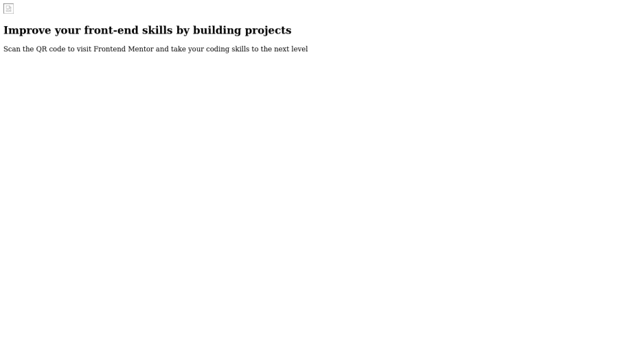 Frontend Mentor Qr Code Component Solution Built With Html And Css Coding Challenge Solution