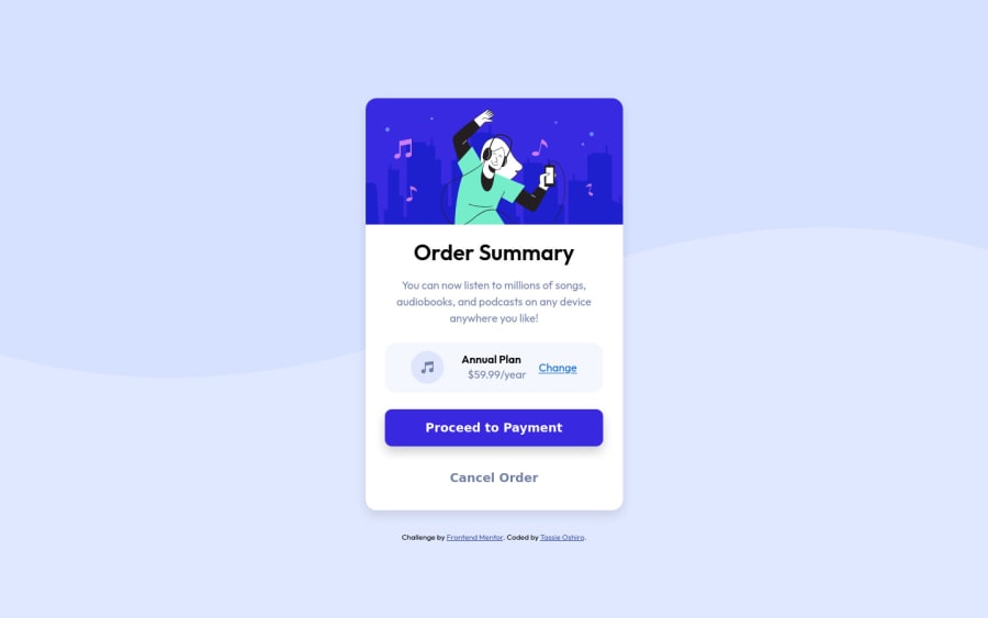 Frontend Mentor Card Summary Using Sass Coding Challenge Solution