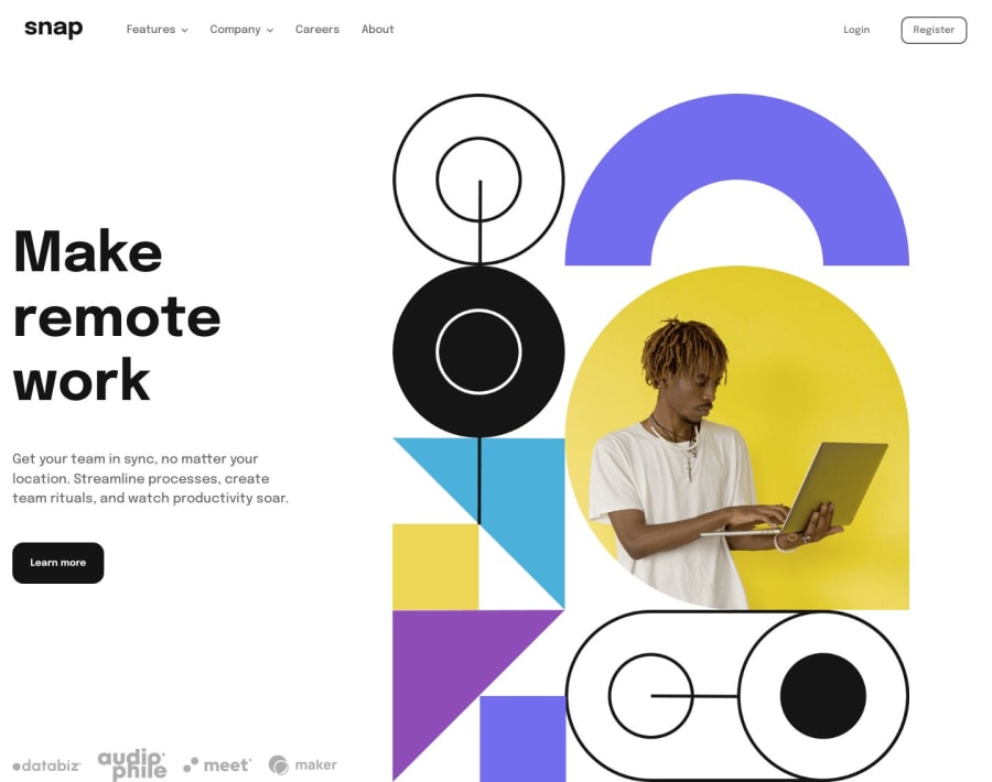 Frontend Mentor Intro Section With Dropdown Navigation React Ts Mui Coding Challenge Solution