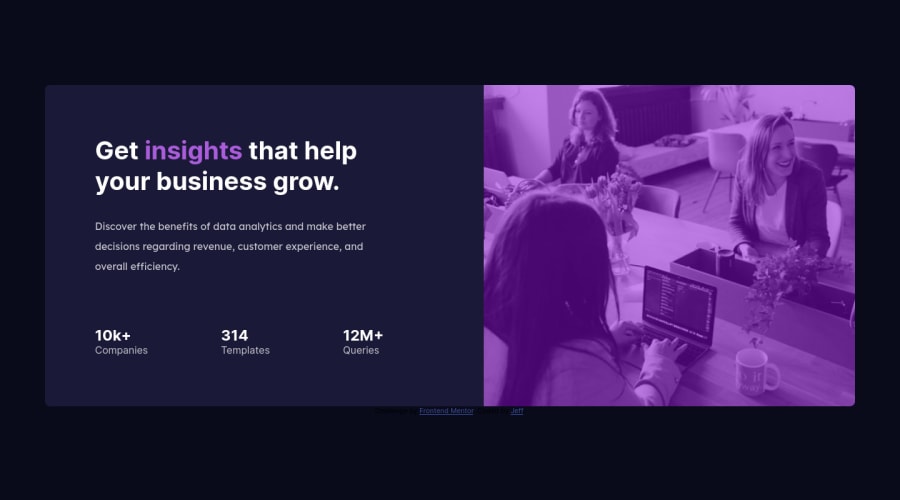 Frontend Mentor Stats Preview Card Component Using Css And Html5 Coding Challenge Solution