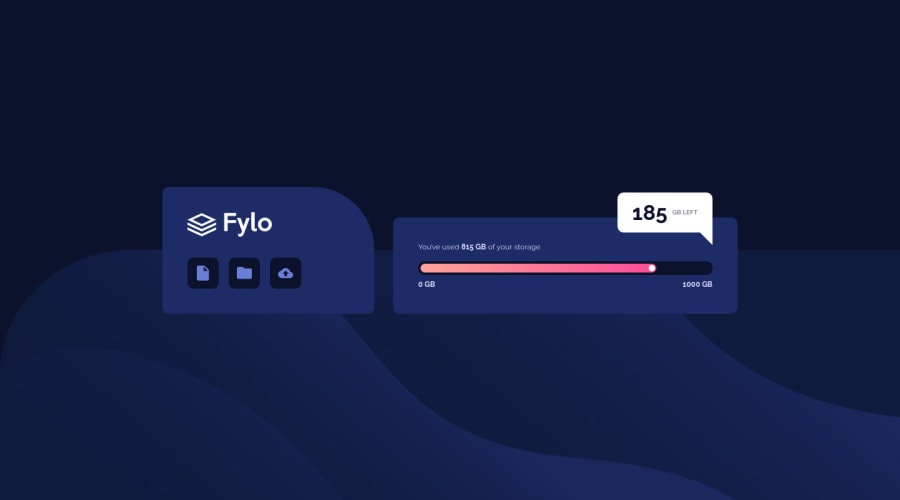 Frontend Mentor Challenge Fylo Data Storage Component Using Html And Css Coding Challenge Solution