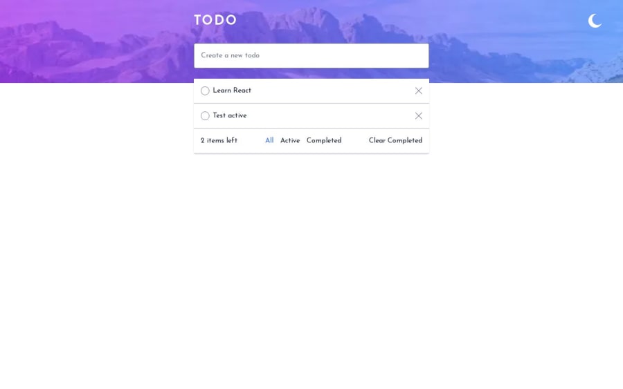 Frontend Mentor Todo App Using Nextjs 13 Prisma Tailwind Css And Next Themes Coding Challenge
