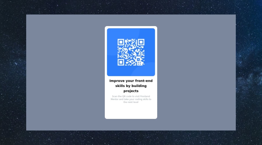 Frontend Mentor Qr Code Component Using React And Tailwind Css Coding Challenge Solution