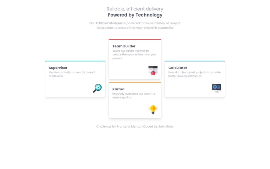 Frontend Mentor Tailwindcss Flexbox Coding Challenge Solution