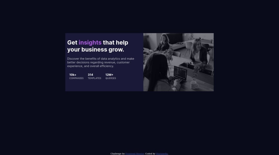 Frontend Mentor Stats Card With Css Coding Challenge Solution