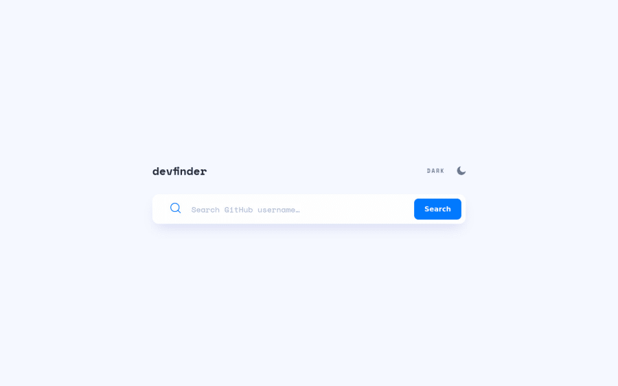 Frontend Mentor Github Finder React Coding Challenge Solution