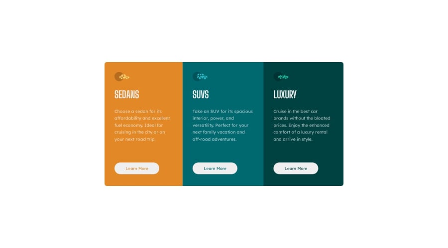 Frontend Mentor 3 Column Preview Card Component Using Html 5 Css And Flexbox Coding Challenge