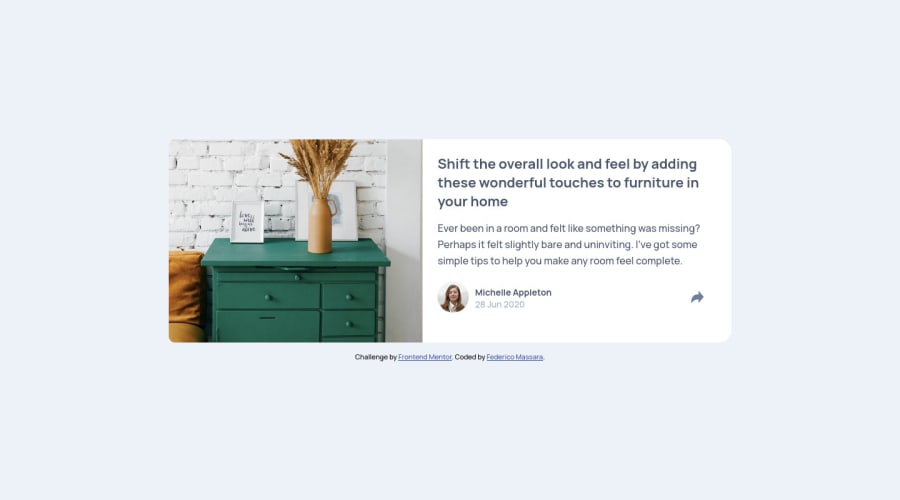Frontend Mentor Responsiveness With Flexbox Coding Challenge Solution
