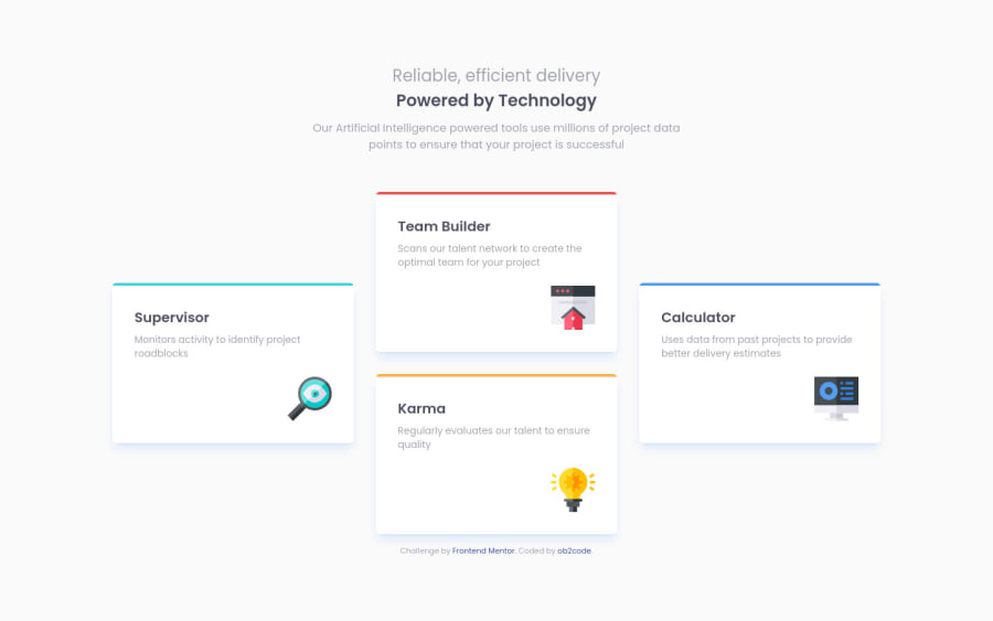 Frontend Mentor Build With Tailwindcss Coding Challenge Solution