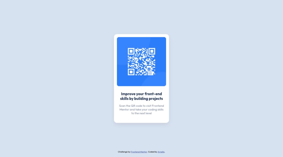 Frontend Mentor Responsive Page Created Using Widths Flex Box Html