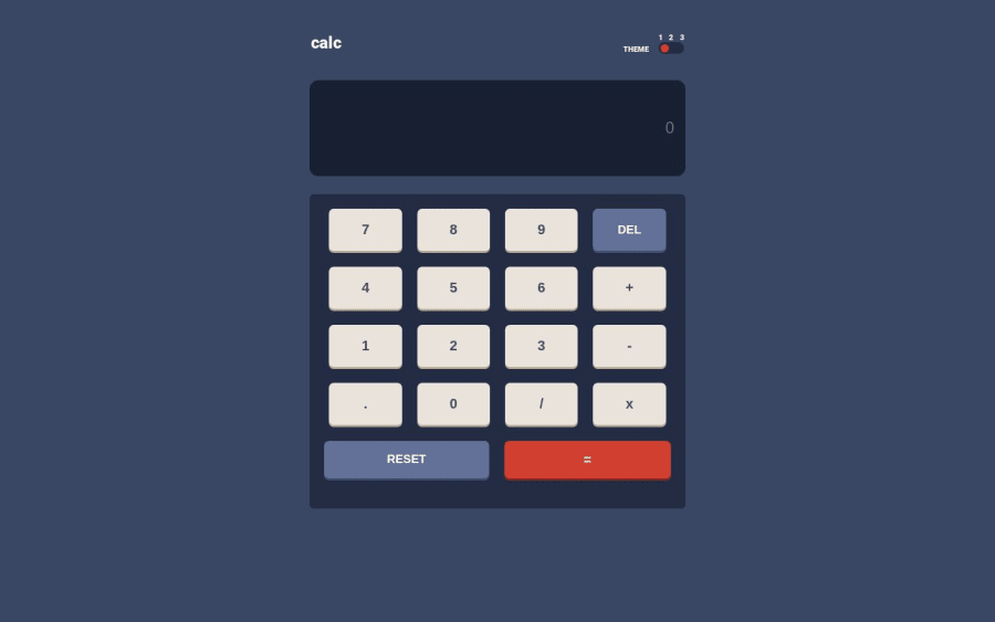 Frontend Mentor Responsive Calculator Using Html Css And Javascript Coding Challenge Solution