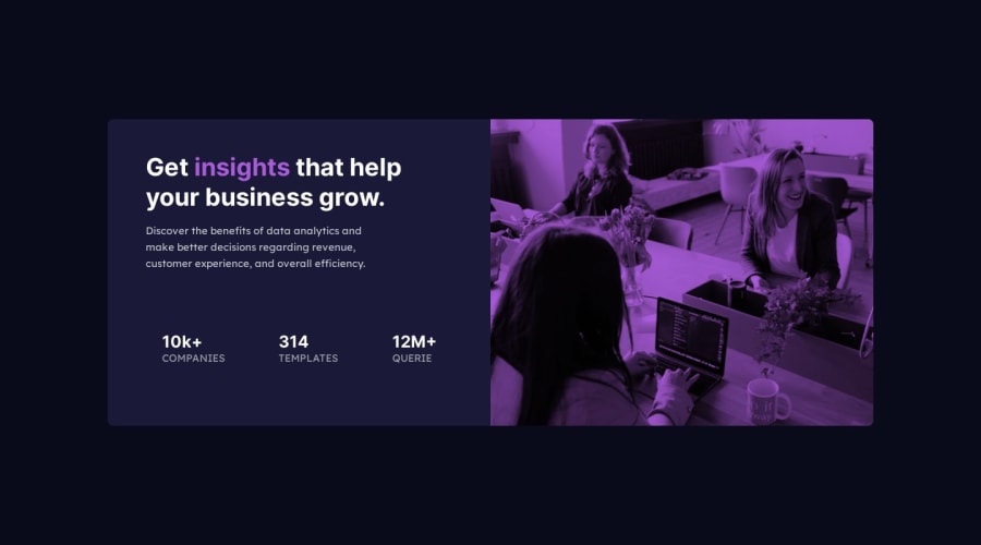 Frontend Mentor Stats Preview Card Using Css Flexbox Coding Challenge