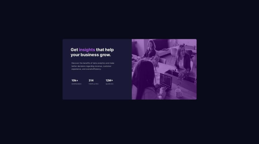 Frontend Mentor Responsive Layout Using Css Flexbox Coding Challenge Solution