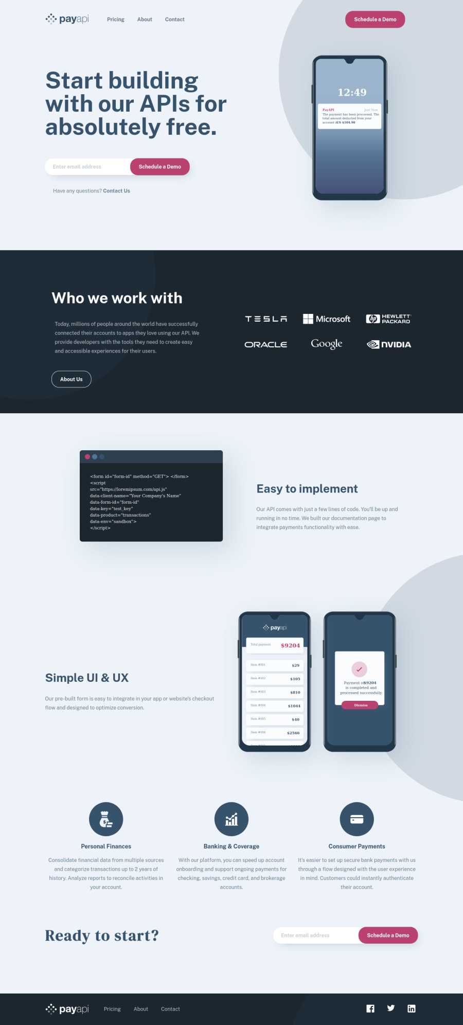 Frontend Mentor Payapi Multi Page Website Html Css Js Coding Challenge Solution