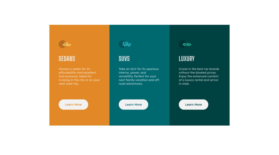 Frontend Mentor Flexbox Practice Coding Challenge Solution