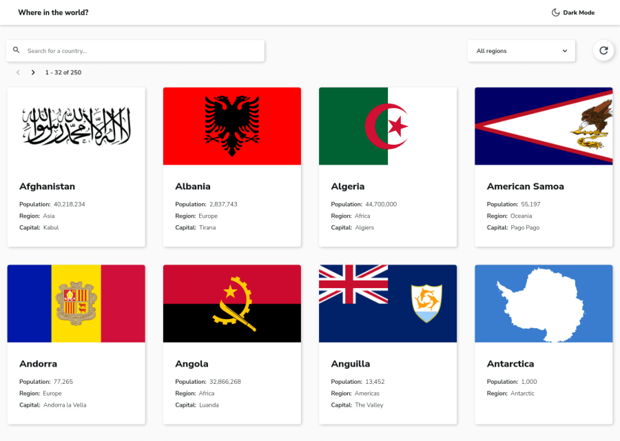 Frontend Mentor Rest Countries Api Built With Vue 3 Vue Router