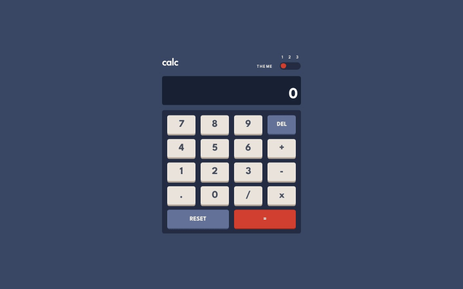 Frontend Mentor | Simple Calculator coding challenge solution Frontend Mentor | Simple Calculator coding challenge solution