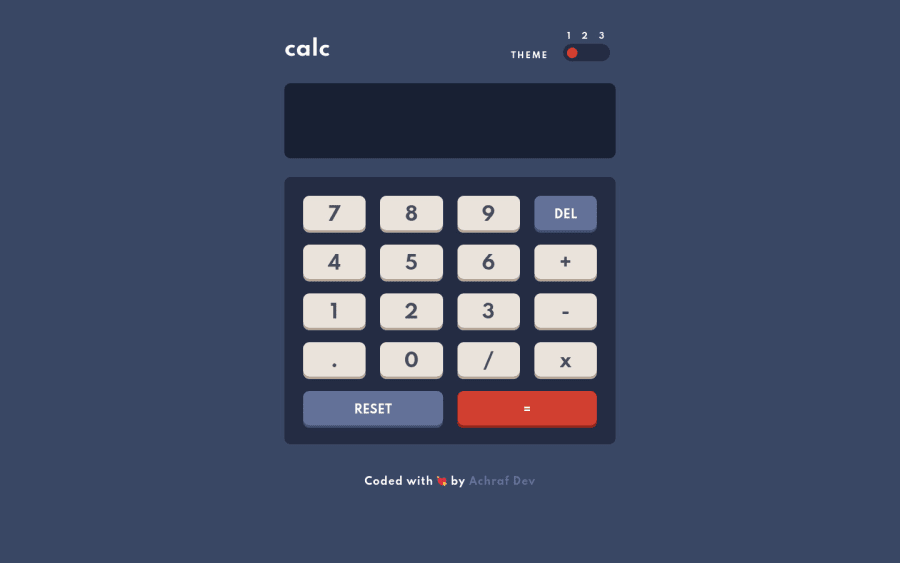 Frontend Mentor Responsive Calculator Using Nextjs And Typescript Coding Challenge Solution
