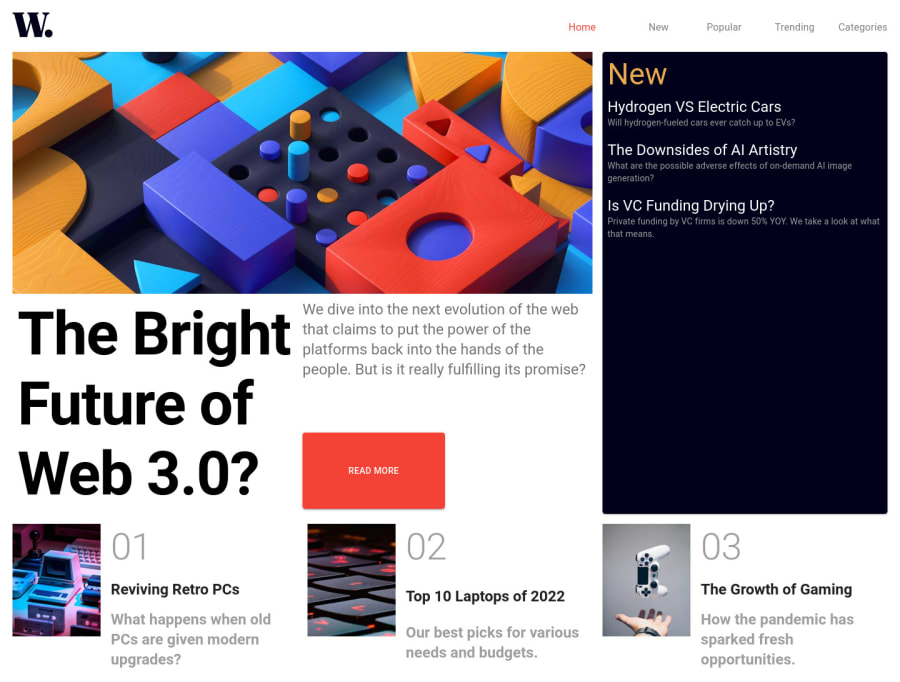Frontend Mentor React With Material Ui Coding Challenge Solution