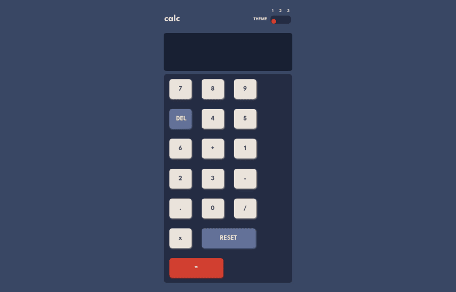 Frontend Mentor Calculator App Built Using React Coding Challenge