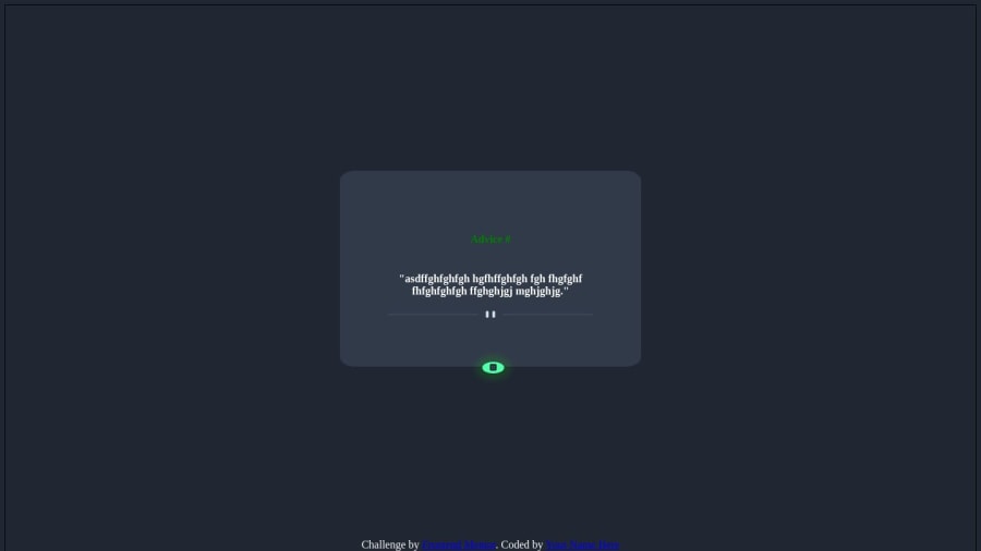 Frontend Mentor Api Html Css Js Coding Challenge Solution