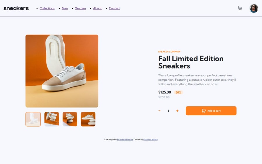 Frontend Mentor Responsive And Fully Functional Page Using Html Css And Javascript Coding