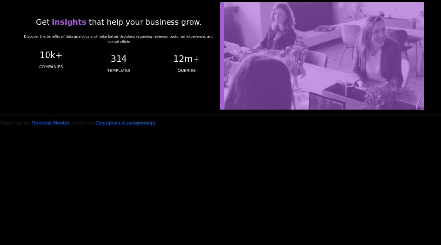 Frontend Mentor Responsive Landing Page Using Basic Html Css And