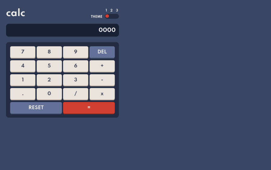 Frontend Mentor Calculator Using Vanilla Javascript Css Flexbox And Grid Coding Challenge