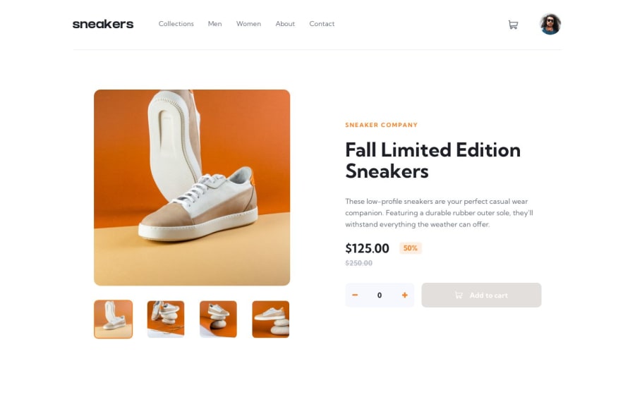Frontend Mentor E Commerce Product Page With React Redux And Nextjs Coding Challenge Solution