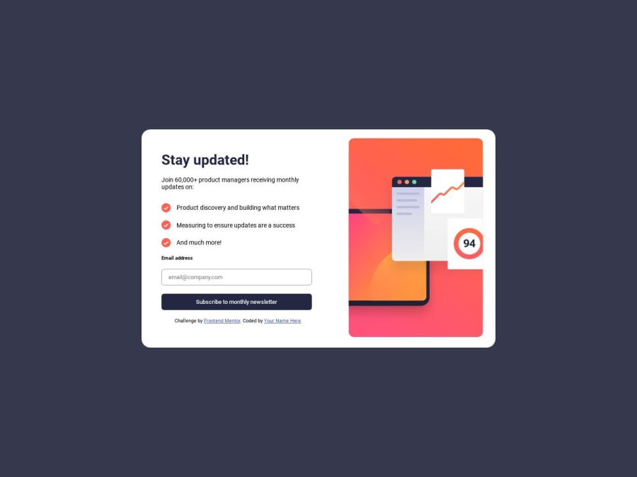 Frontend Mentor | newsletter-sign-up-with-success-message-main with ... Frontend Mentor | newsletter-sign-up-with-success-message-main with ...