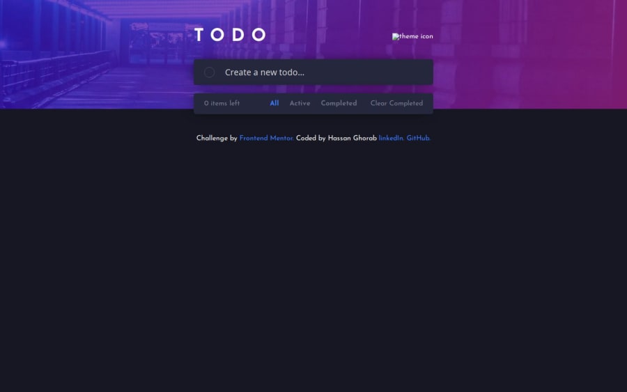 Frontend Mentor Sortable Drag And Drop Todo List Using Html Css And Js Coding Challenge Solution
