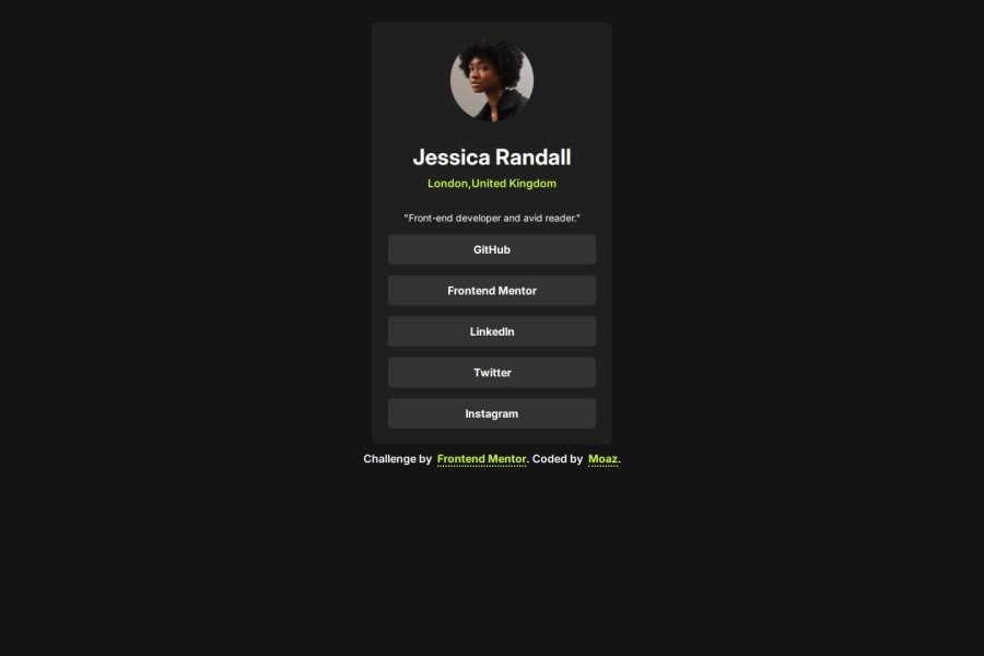 Frontend Mentor Responsive Profile Card Using Html And Css Coding