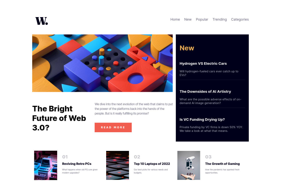 Frontend Mentor Mobile First Html Css Javascript Coding Challenge Solution