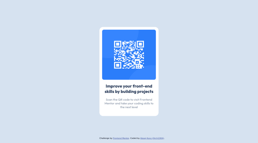 Frontend Mentor Challenge 1 Qr Code Challange Using React Coding
