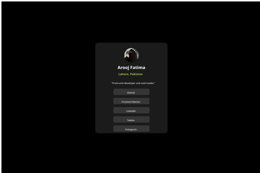 Frontend Mentor Responsive Social Profile Using Flexbox Css And Html Coding Challenge Solution