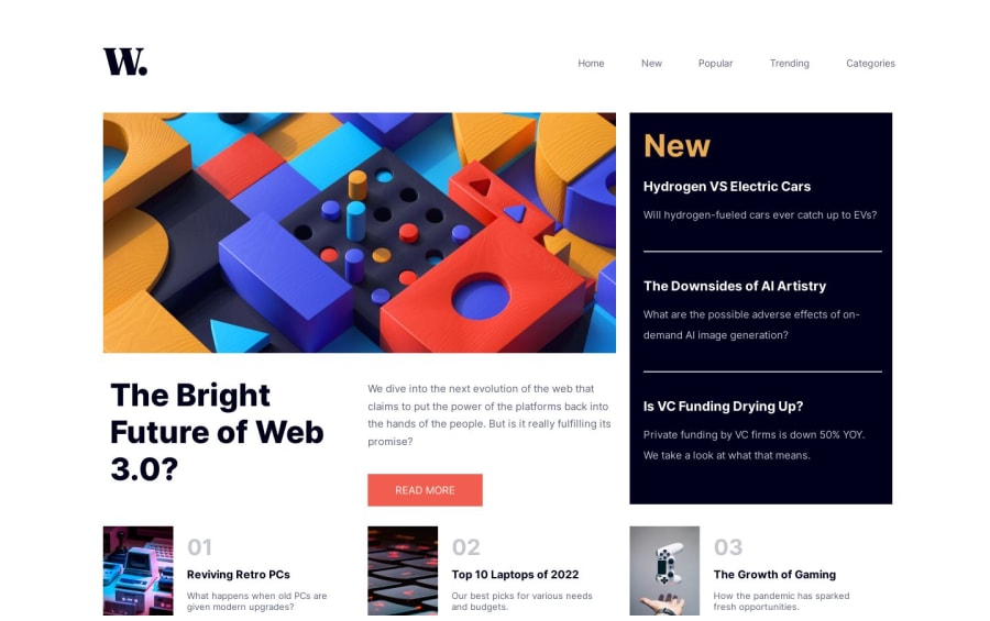 Frontend Mentor Responsive Pure Html And Css And Javascript Coding Challenge Solution