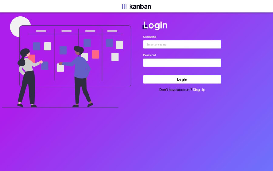 Frontend Mentor Kanban Reactjs And Nodejs Coding Challenge Solution