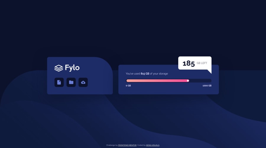 Frontend Mentor Fylo Data Storage Component With Css Animations Scss And Bem Coding