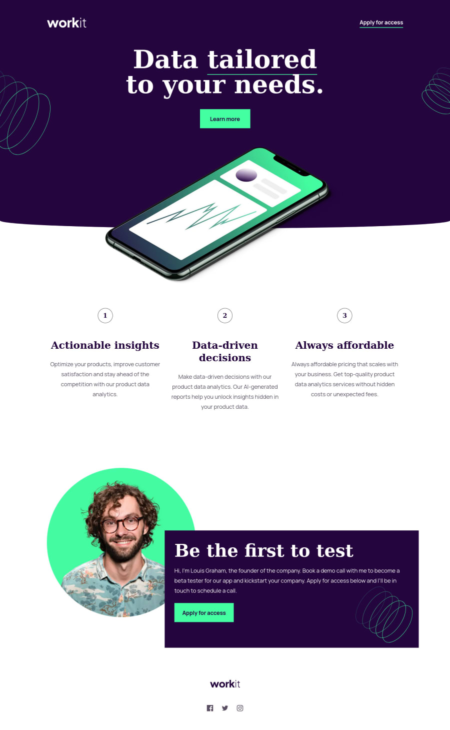 Frontend Mentor Página Responsiva Utilizando Html Css E Flexbox Coding Challenge Solution