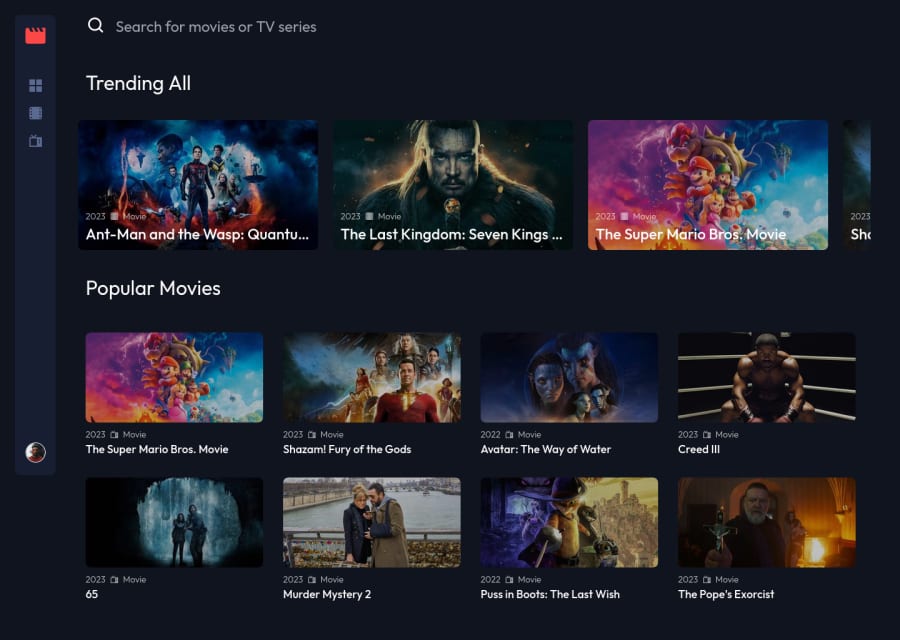 Frontend Mentor Entertainment Web App Built With Next Js Tailwindcss