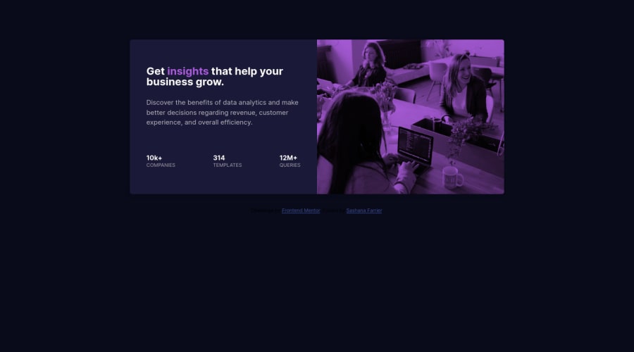 Frontend Mentor Mobile First Layout Using Css Flexbox Coding Challenge Solution