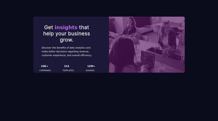 Frontend Mentor Responsivo Usando Html Css Coding Challenge Solution
