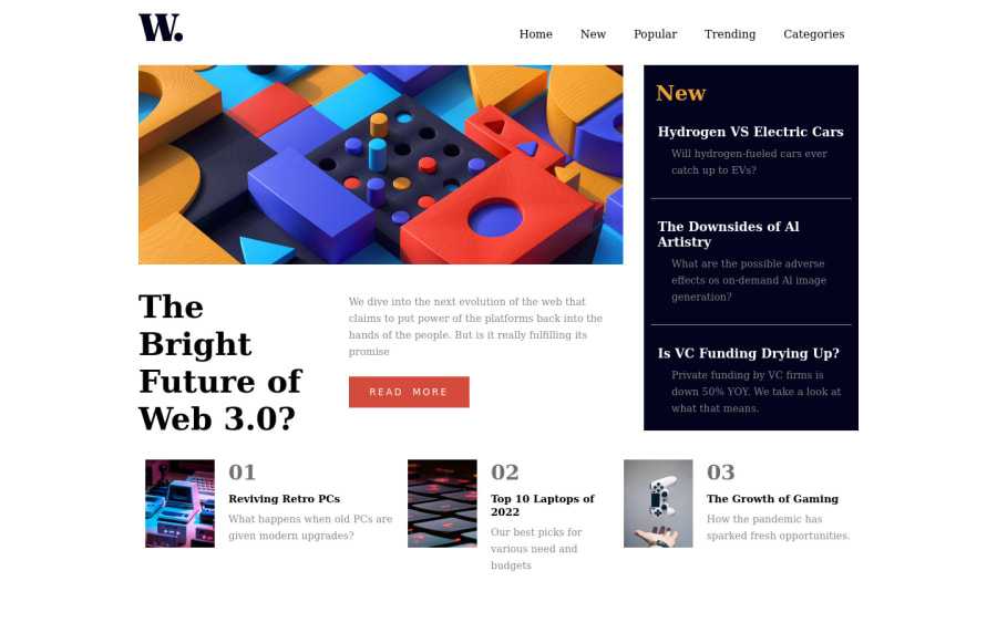 Frontend Mentor Html5 Css3 Coding Challenge Solution
